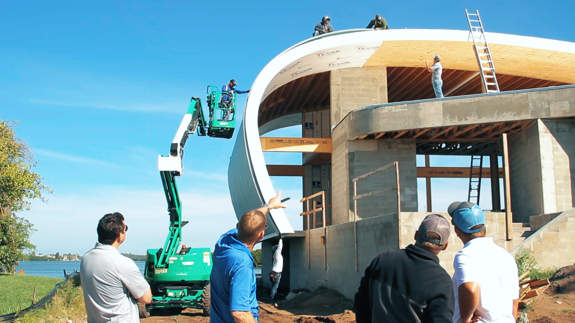 Florida Metal Roofing Installation Project: Aluminum Radius Roof ...