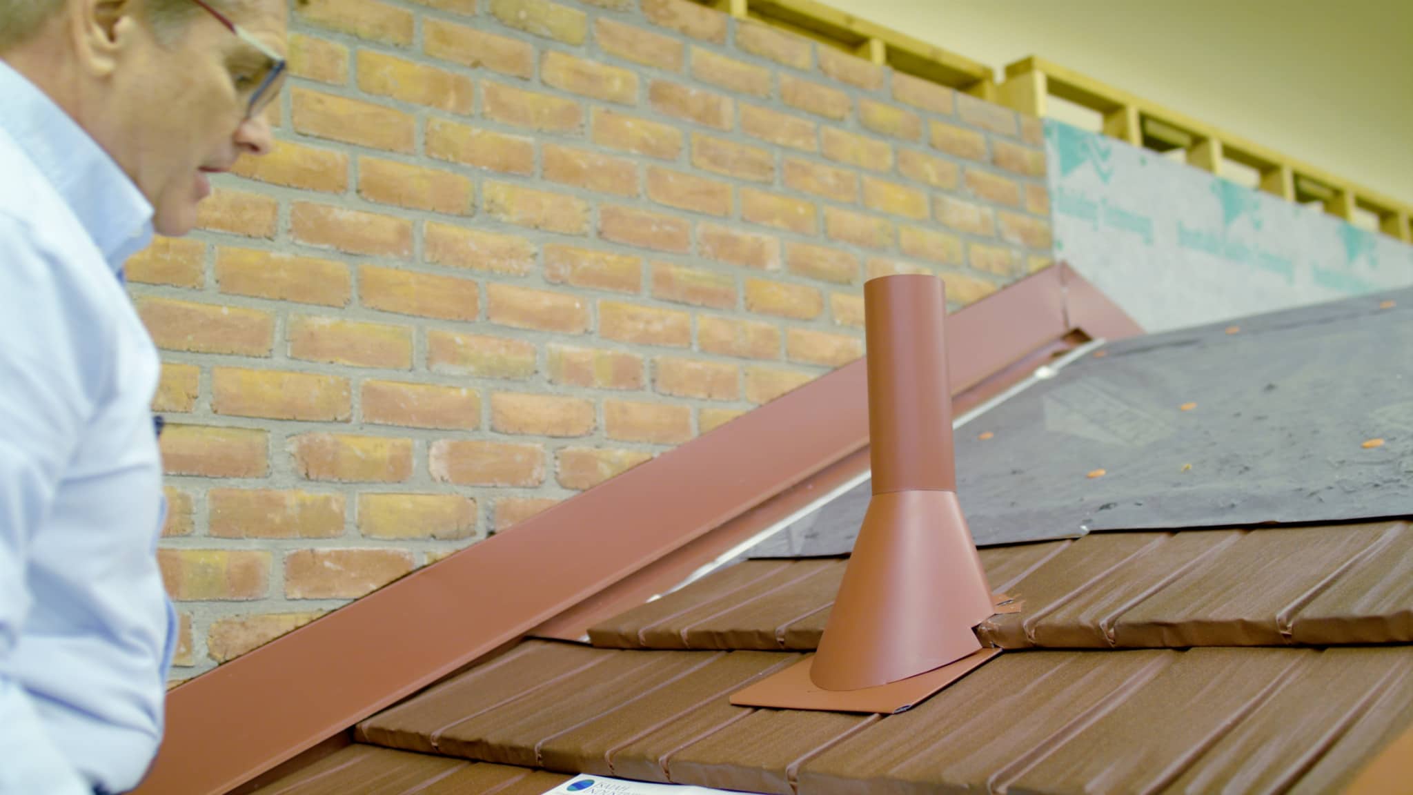 How to Install a Water-Tight Pipe Flashing on Metal Shingles ...