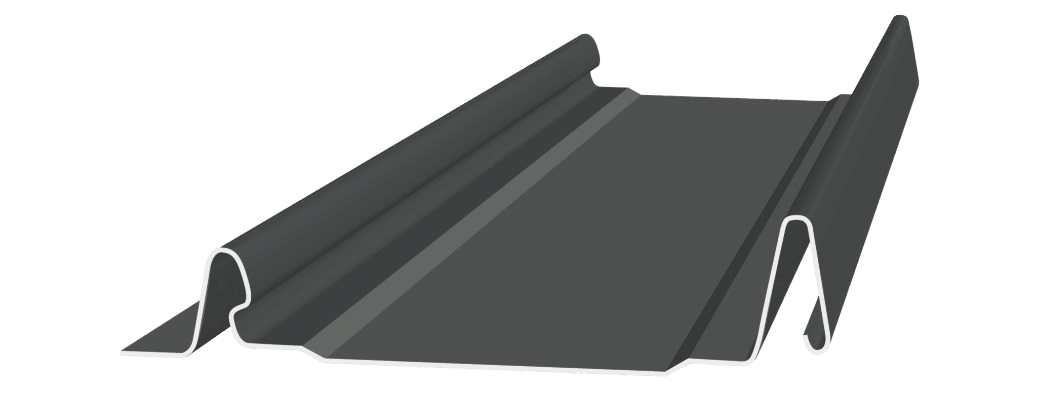 Sheffield Metals 1.5" Fastener Flange SnapLock - Panel Profile