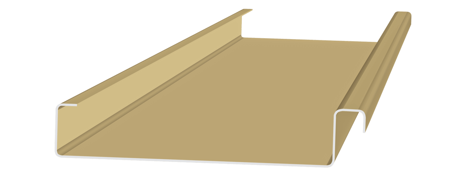 Sheffield Metals 1.5" Mechanical Seam - Panel Profile