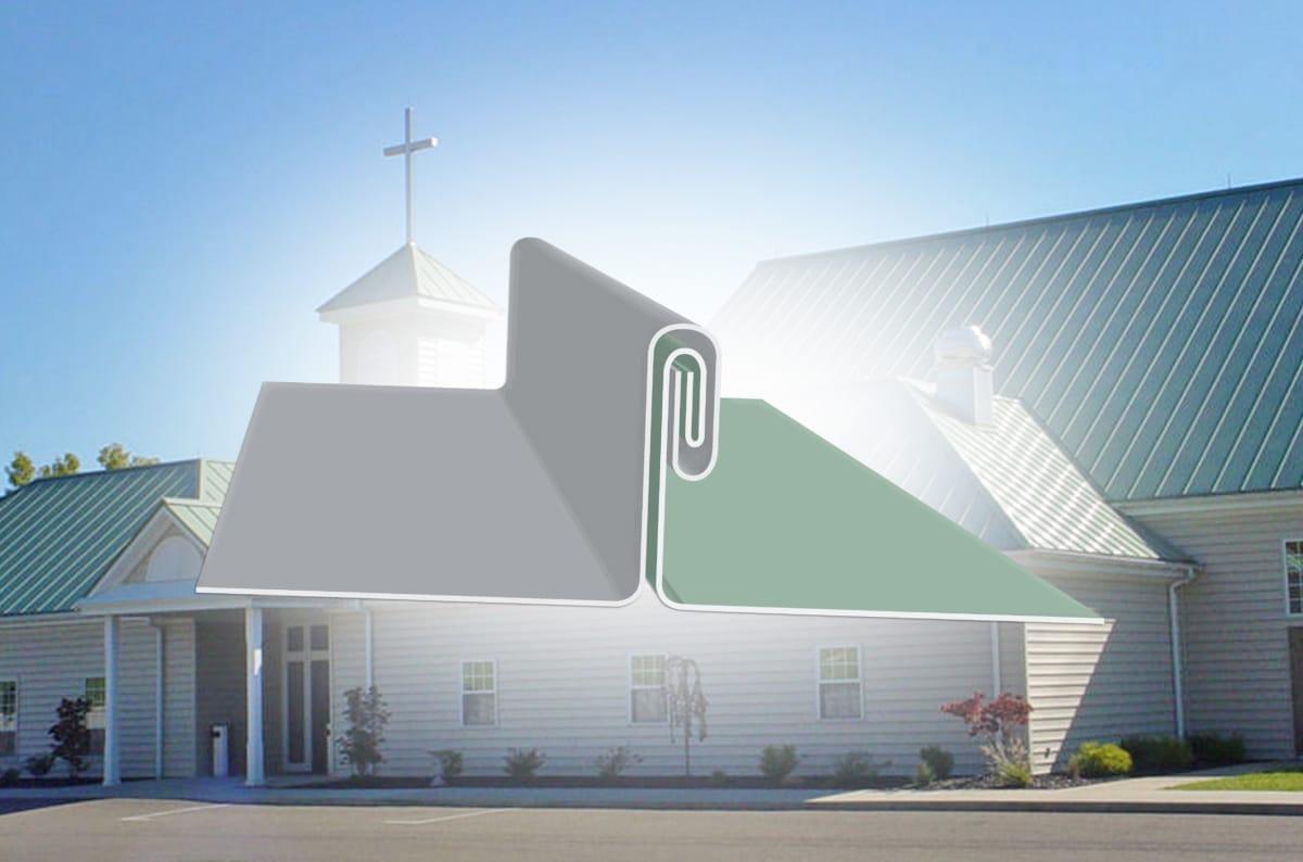 Sheffield Metals 2.0" Mechanical Seam (ARMCO) - Panel Profile