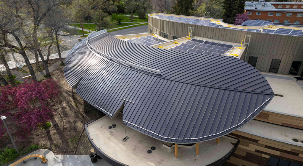 Eagle Feather Metal Roof Honors Native American Heritage & Culture ...