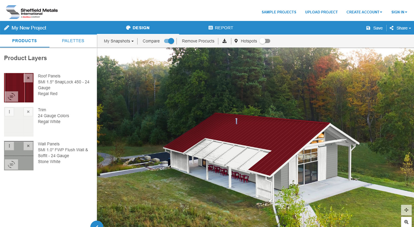 Red Metal Roofing & Walls: Pros, Cons, & Project Photos - Sheffield Metals