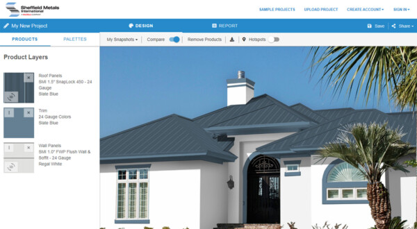 Blue Metal Roofing & Walls: Pros, Cons, & Project Photos - Sheffield Metals