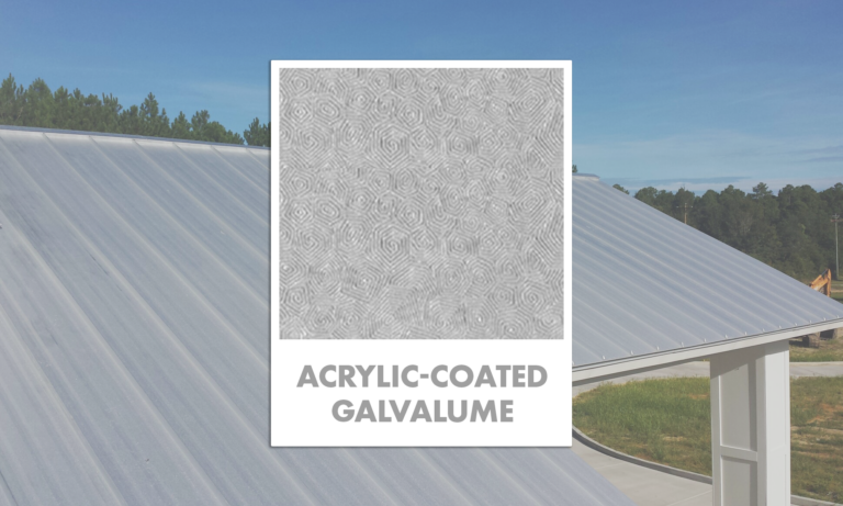 What is Acrylic-Coated Galvalume®? Pros, Cons, & Project Photos
