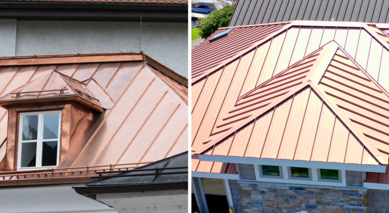 Copper Metal Roofing: Actual Copper vs. Copper Color Paint System