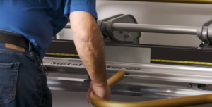 Bending Metal Flashing 101: How to Use a Hand Brake for Metal Roofing ...