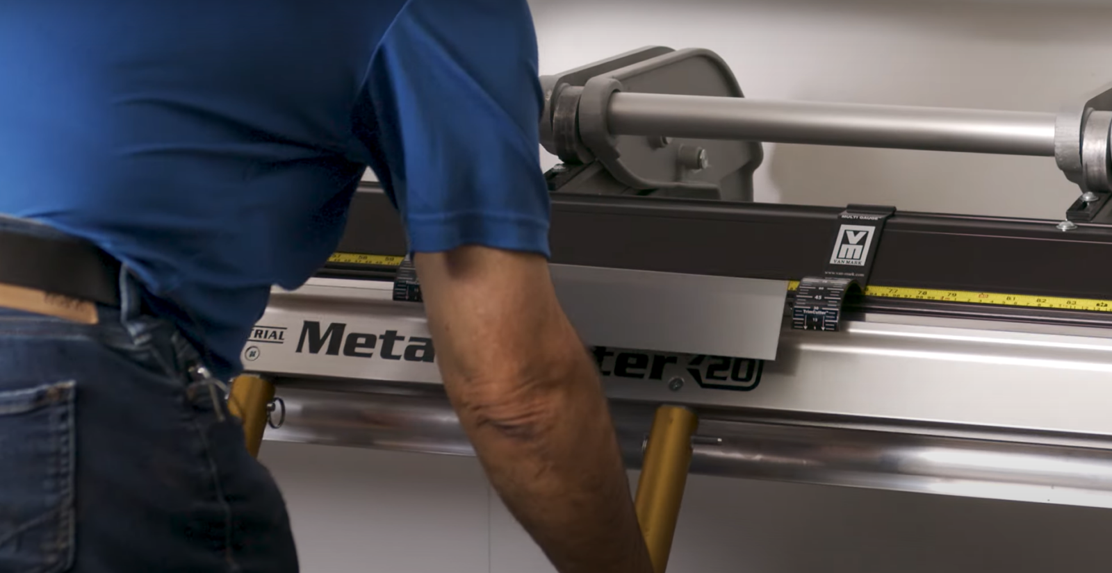 Bending Metal Flashing 101: How to Use a Hand Brake for Metal Roofing ...