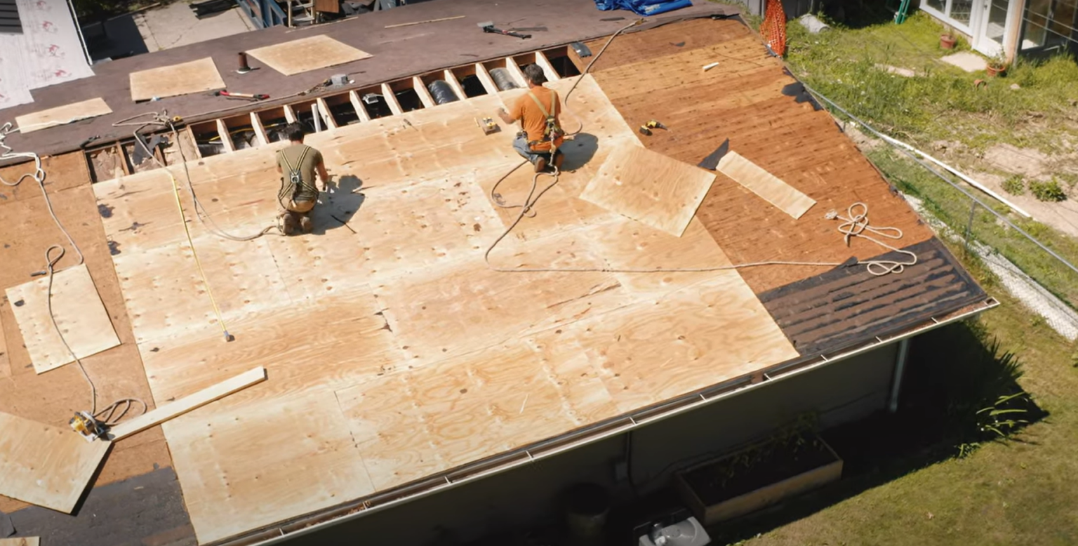 Removing Repairing And Replacing Plywood Decking 101 How To Prep For
